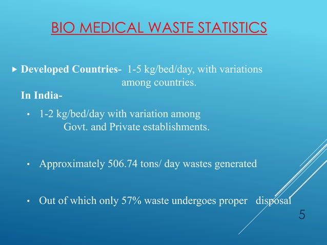 Bio medical waste management | PPT