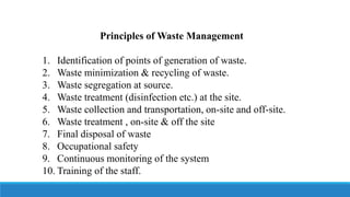Biomedical waste managment. ppt, According to rules 2016 | PPTX