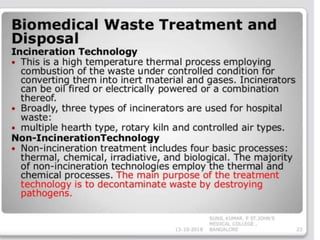 bio medical waste mgmt ppt.pptx for nursing student | PPT