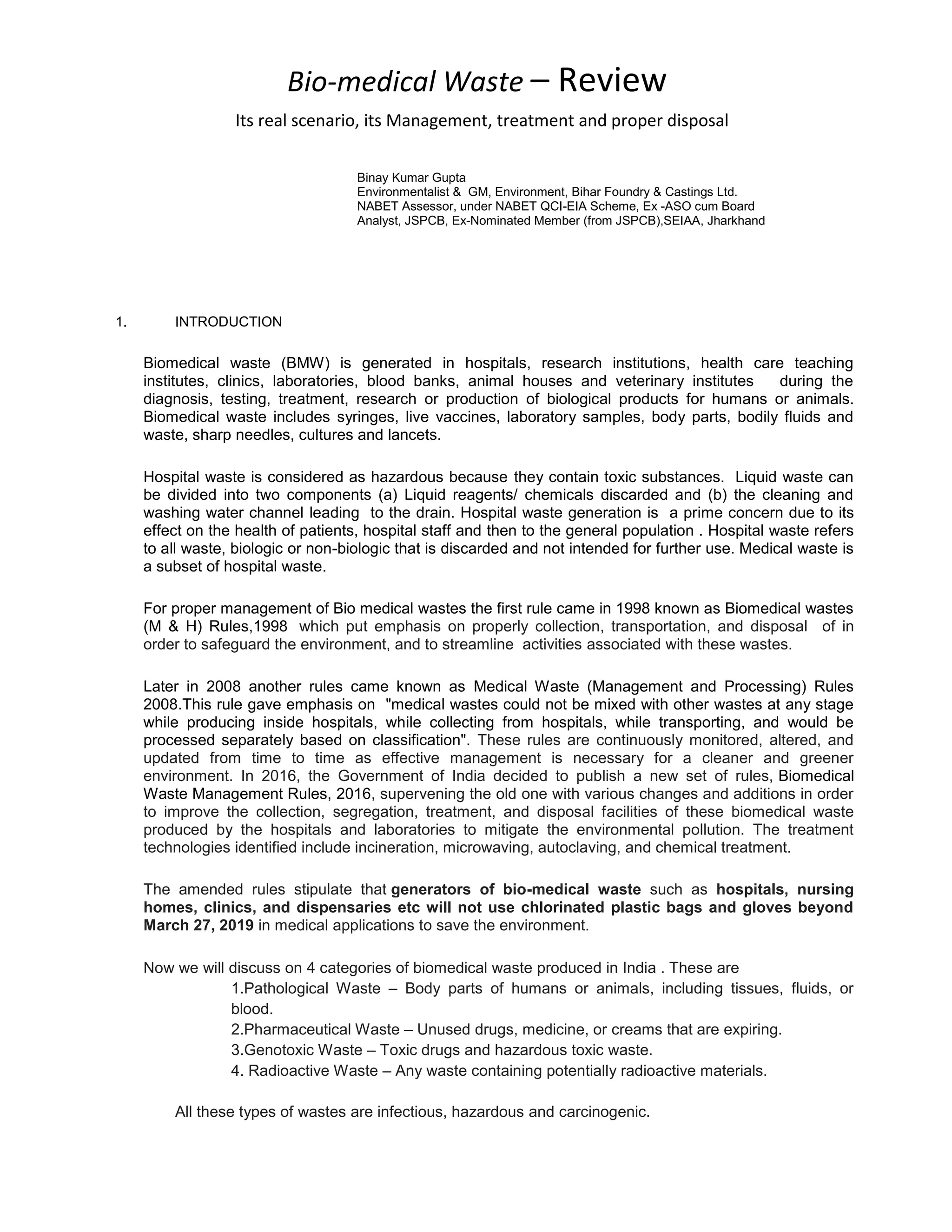 Biomedical Wastes -Review-A paper-Final.pdf