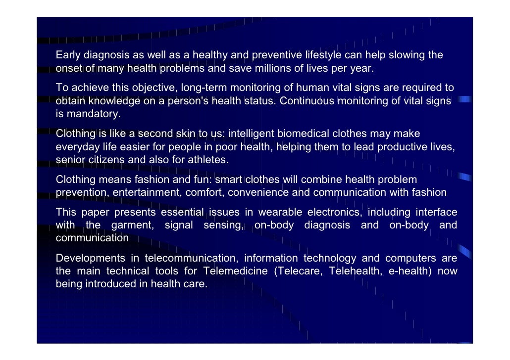 Biomedical Wearable Device For Remote Monitoring Ofphysiological ...