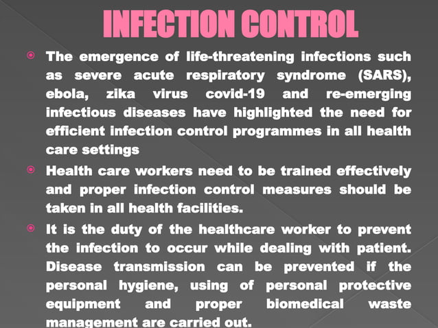 BIO MEDICAL WEST MANAGEMENT IN HOSPITALS | PPTX | Infectious Diseases ...