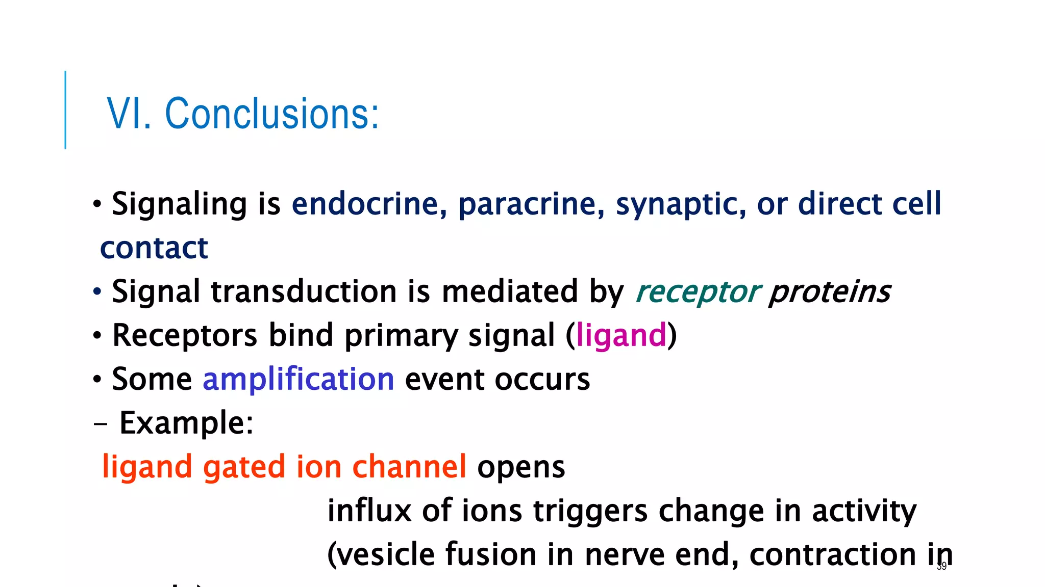 Biomembrane Signaling Transduction | PPT