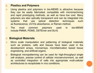 Bio-MEMS | PPTX
