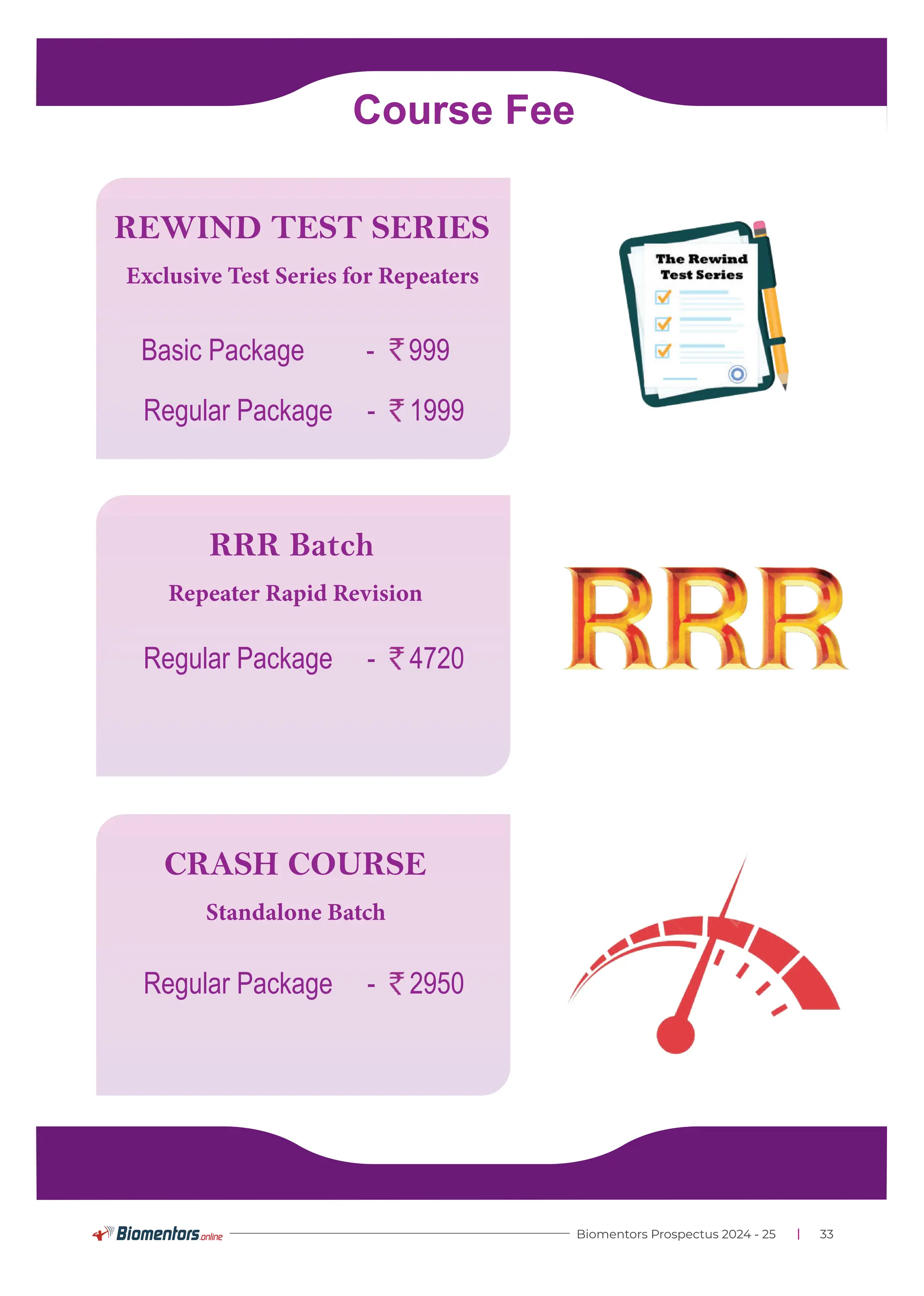 Biomentors Prospectus : NEET Online Medical Entrance Coaching 2024 pdf ...