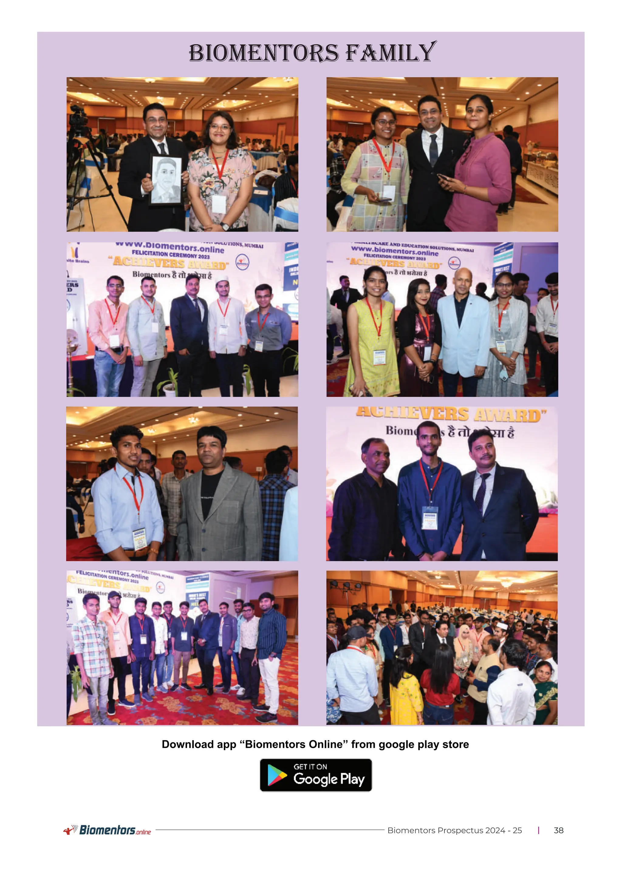 Biomentors Prospectus : NEET Online Medical Entrance Coaching 2024 pdf ...