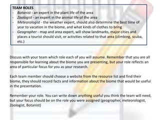 Biome Project | PPT