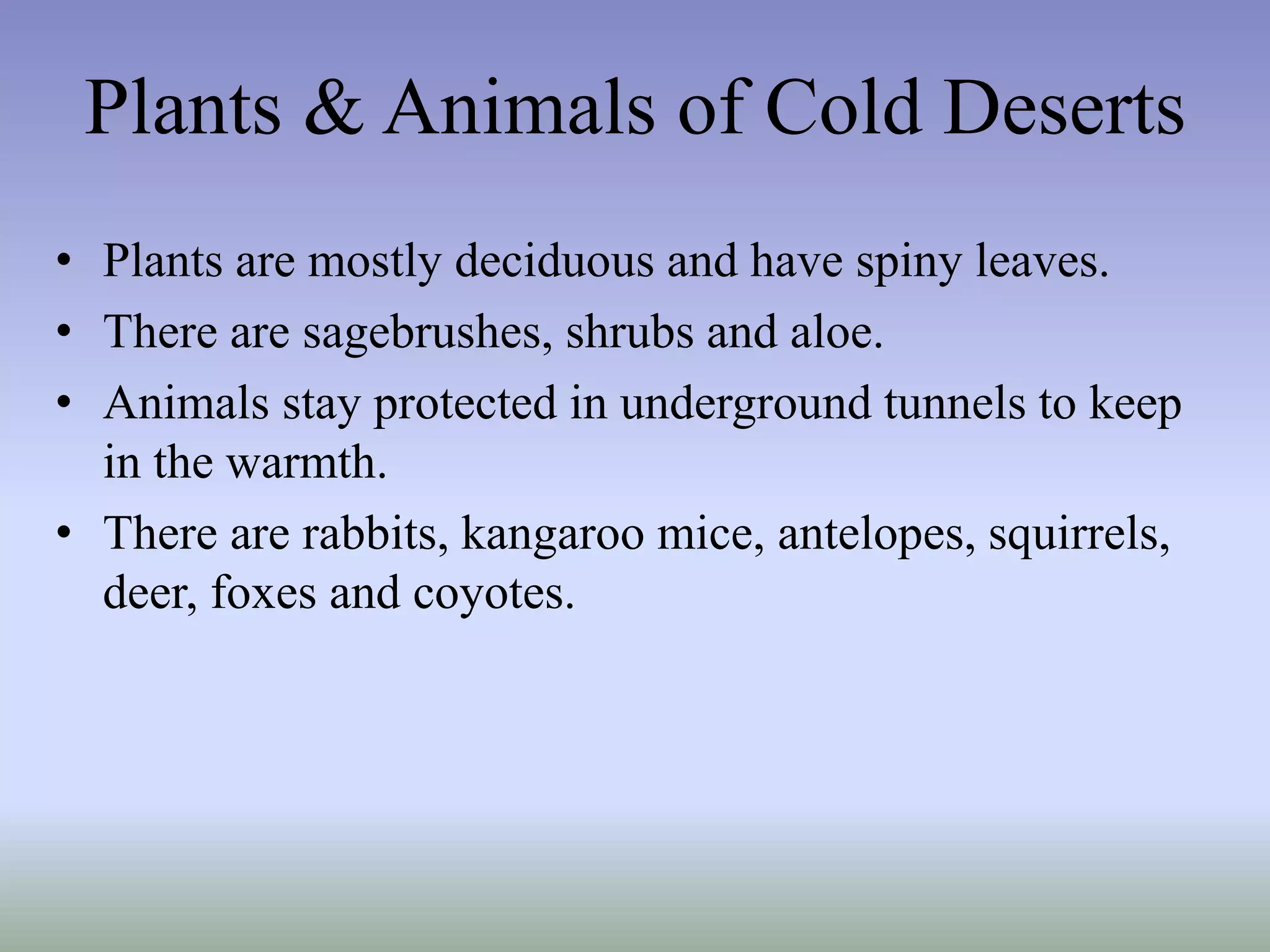 Biome Research Project | PPTX