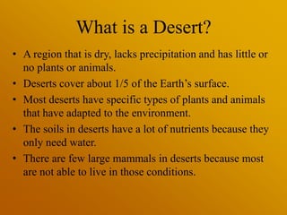 Biome Research Project | PPTX
