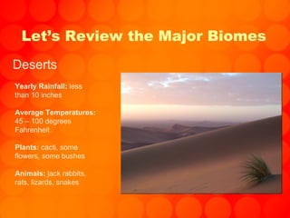 Biomes | PPT
