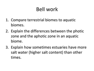 Biomes | PPT | Gardening | Home & Garden