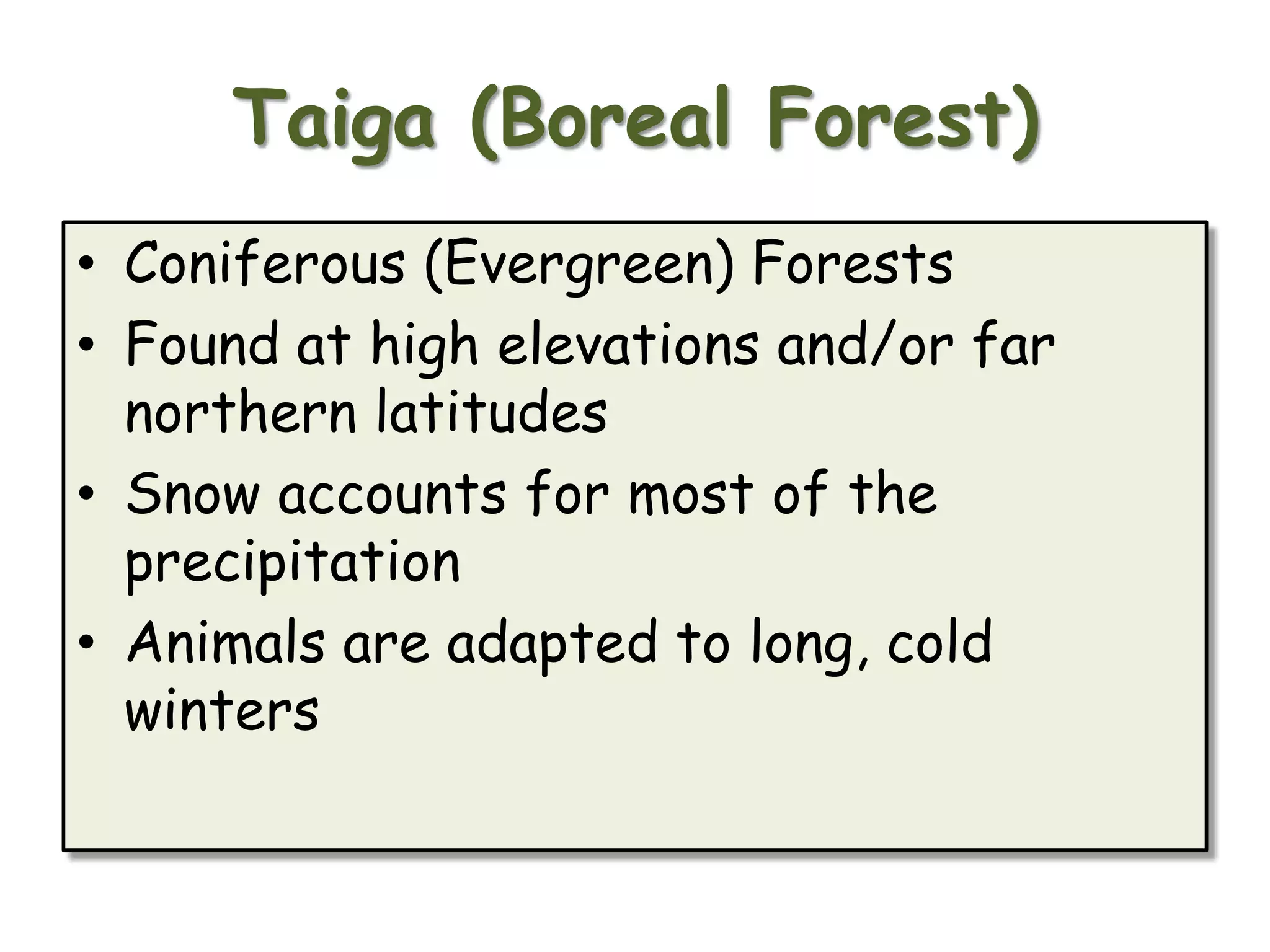Biomes | PPSX | Geography | Science