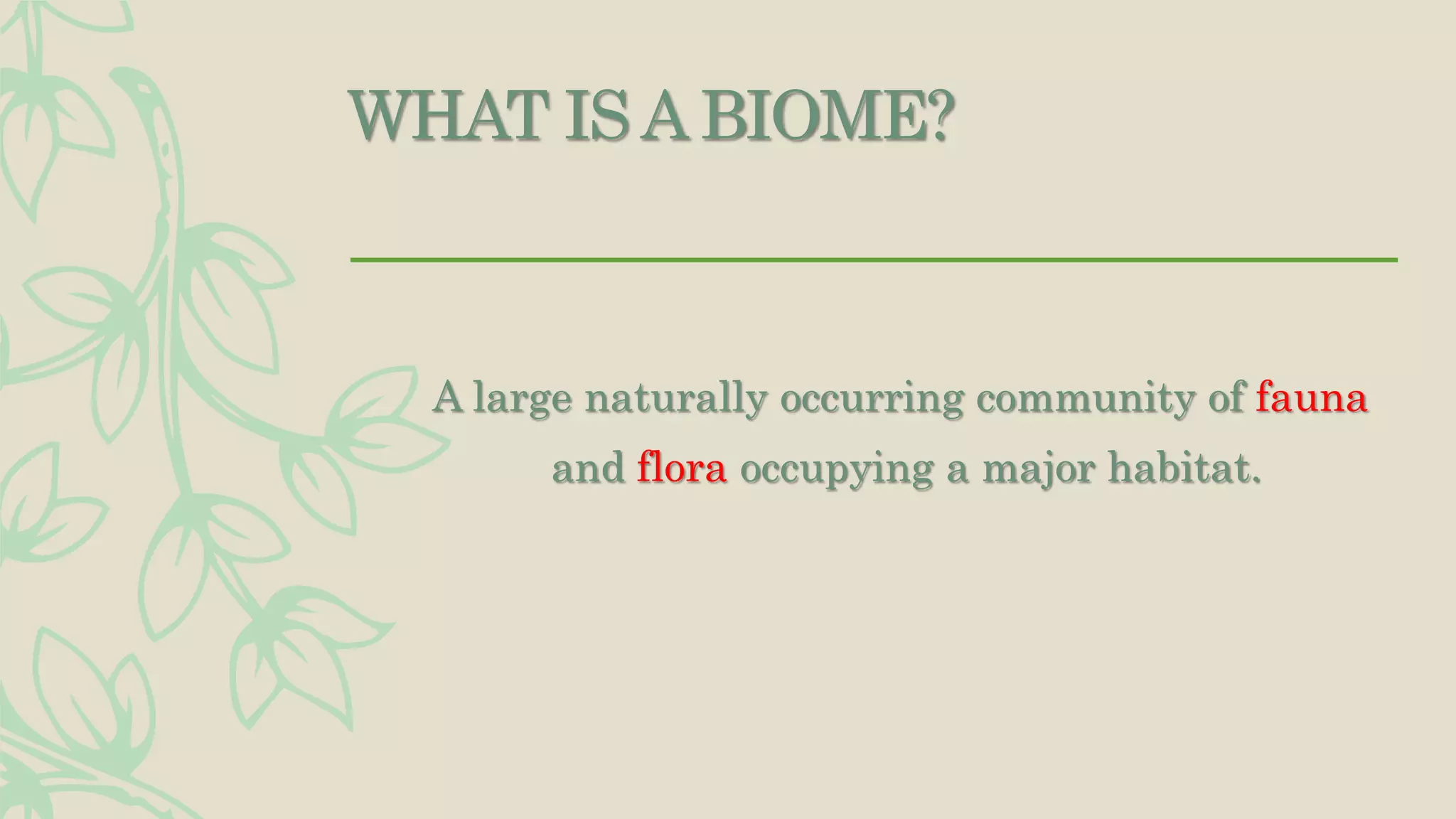Biomes | PPTX