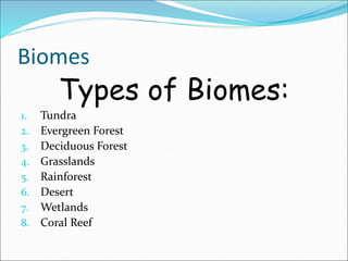 Biomes | PPT