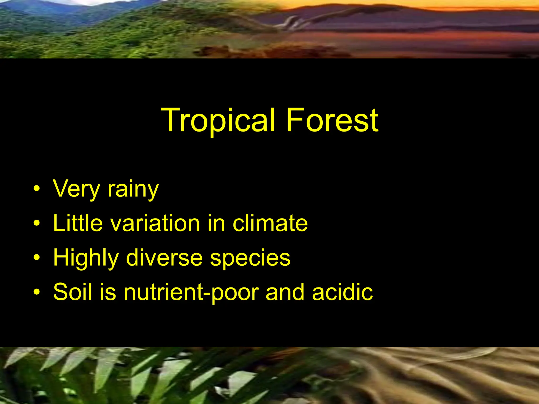 world distribution of bioms and their characteristics | PPT