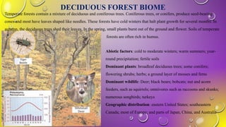 Biomes, Ecosystem, Classification of Biomes | PPT