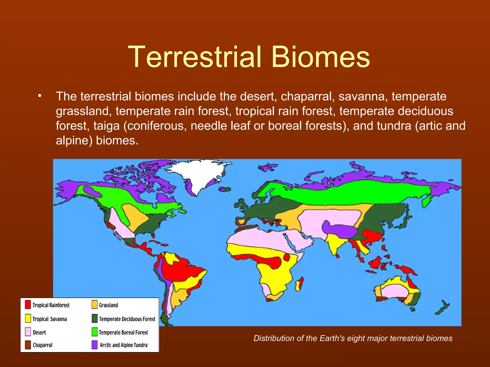 Biomes ecology | PPT