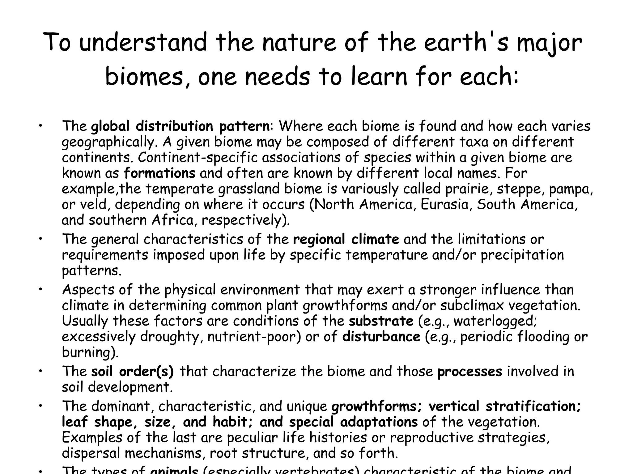 Biomes & Ecosystems | PPT | Biological Sciences | Science