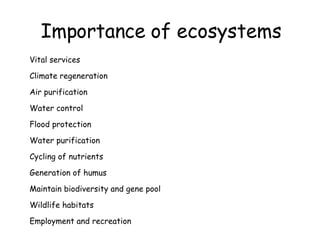 Biomes & Ecosystems | PPT