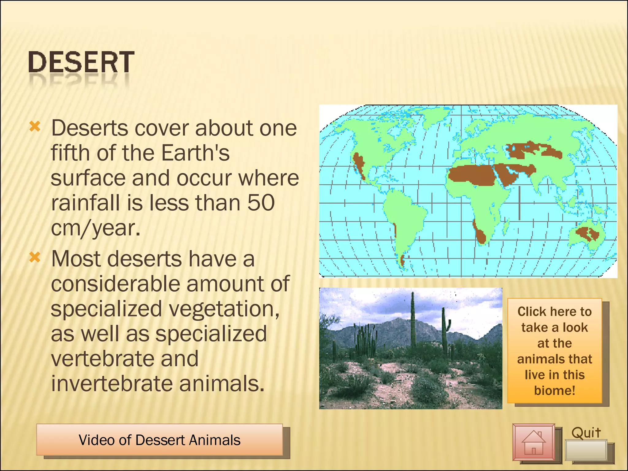 An Interactive look at the Earths Biomes | PPT