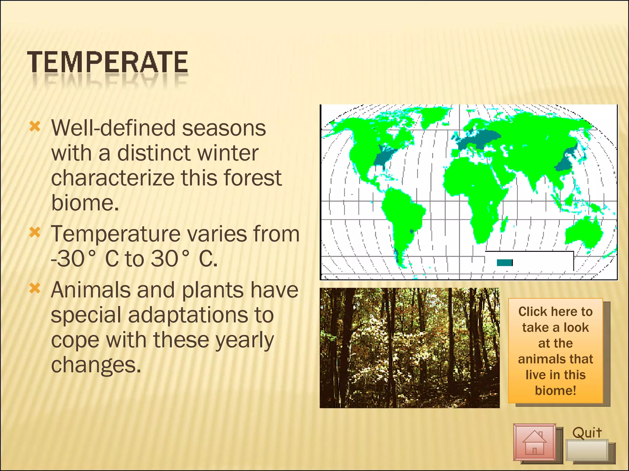 An Interactive look at the Earths Biomes | PPT