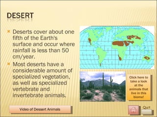 An Interactive look at the Earths Biomes | PPT