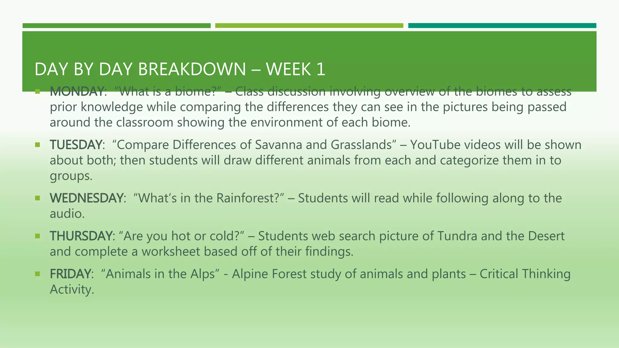 8 Biomes of the World | PPTX | Geography | Science