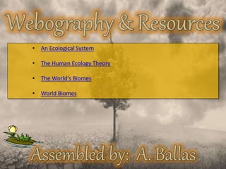 Biomes: PowerPoint | PPSX