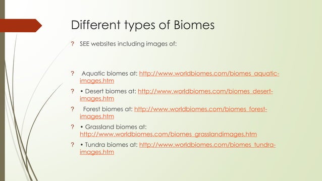 Biomes and Productivity.pptx
