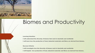 Biomes and Productivity.pptx