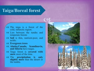 BIOMES AND THEIR DISTRIBUTION. new 3.pptx
