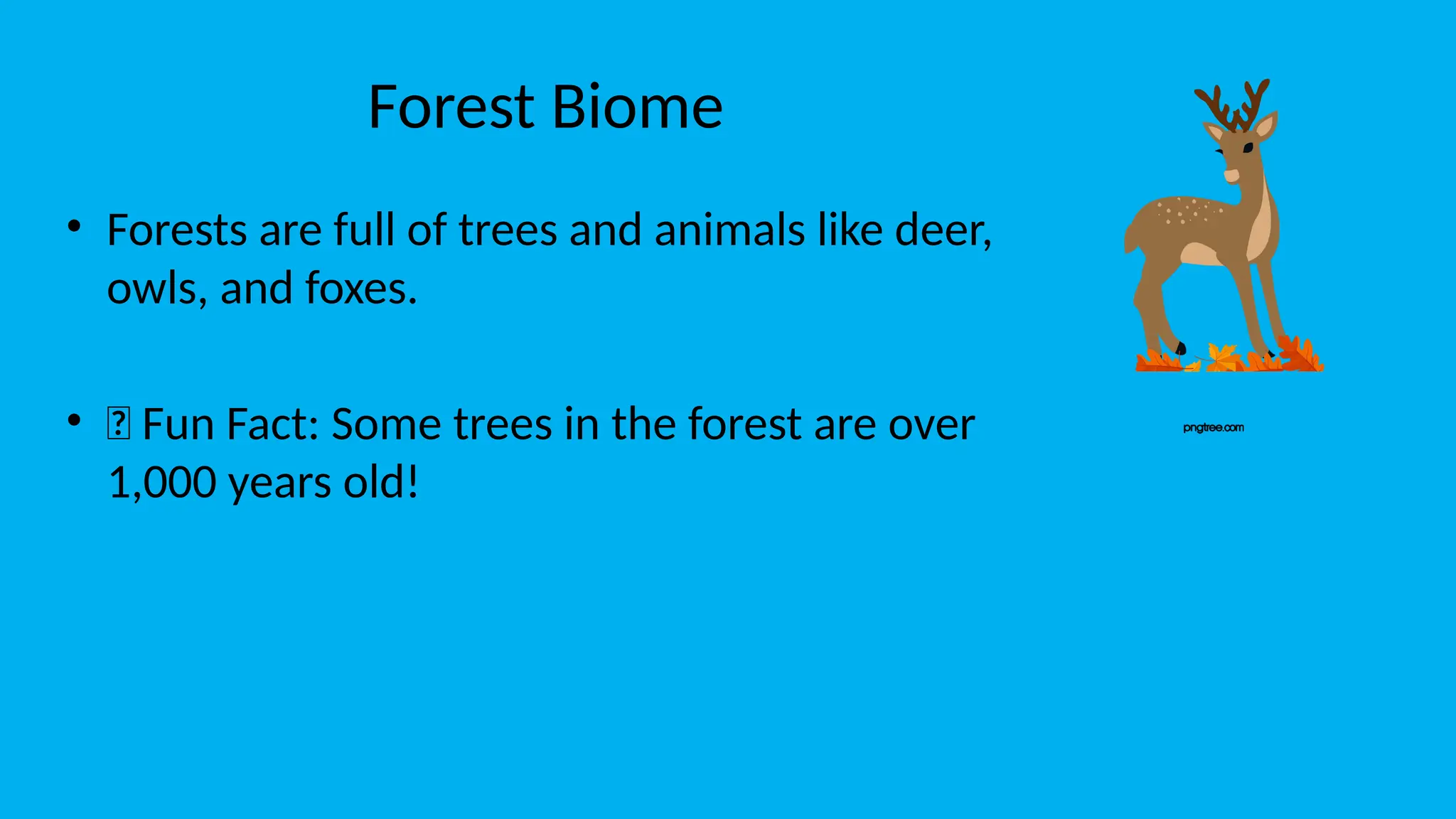 Presentation with curiosities about different biomes! | PPT