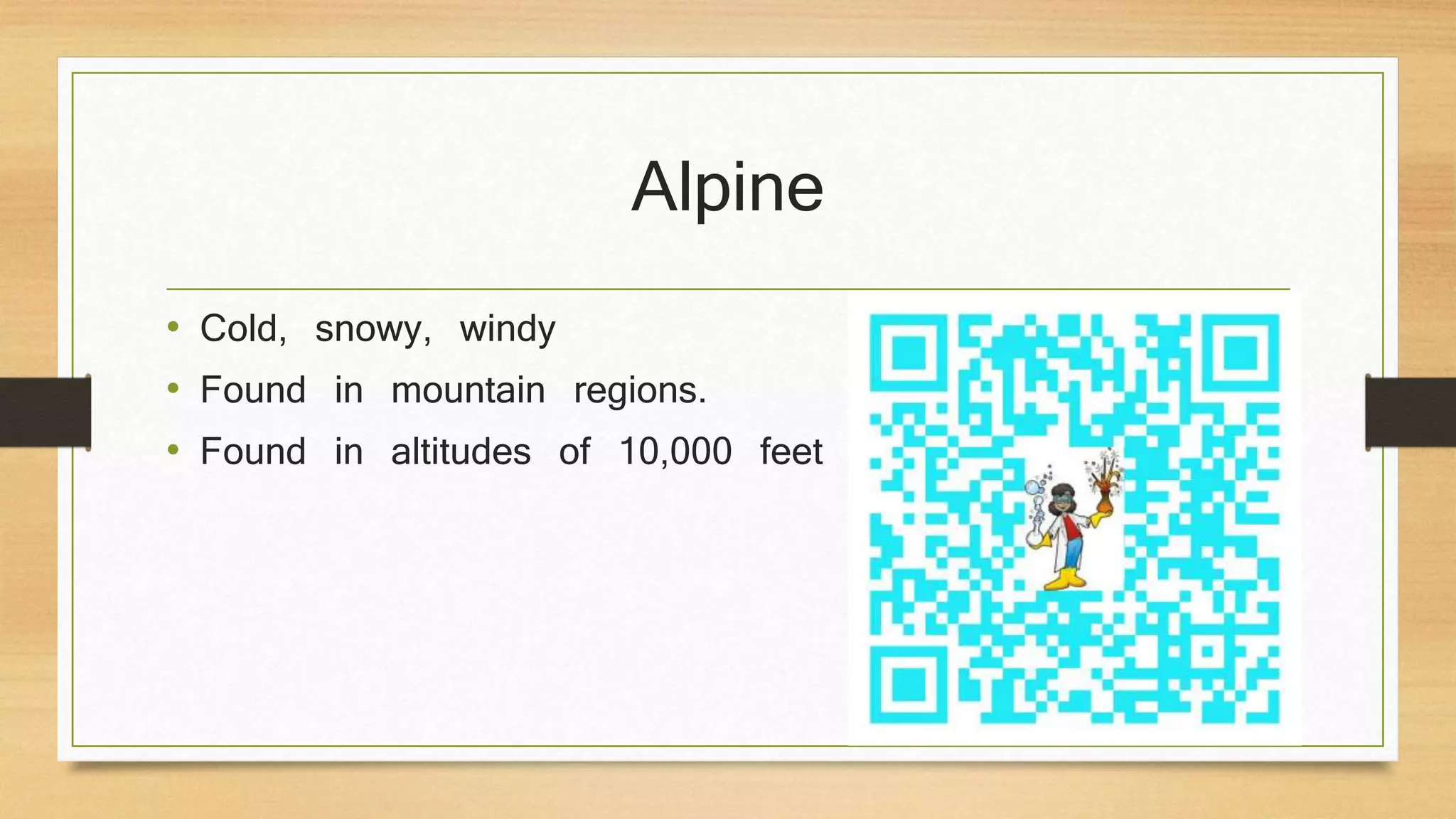 Biomes ppt | PPTX | Geography | Science