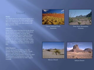 Biomes presentation | PPTX