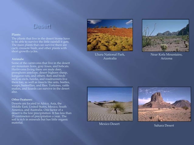 Biomes presentation | PPT