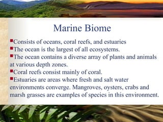 Biomes WCPSS grade 6 presentation---.ppt
