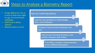 BIOMETERY | PPTX | Eye and Vision Conditions | Diseases and Conditions