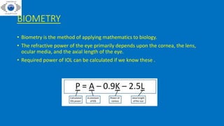 BIOMETERY | PPTX | Eye and Vision Conditions | Diseases and Conditions