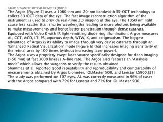 Presentations optical Biometery for medical students | PPTX