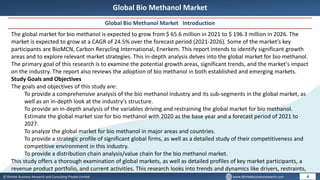 Bio methanol market | PPT