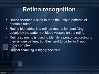 Biometics technology | PPT