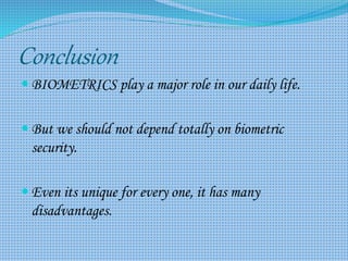 Biometric technology .pptx