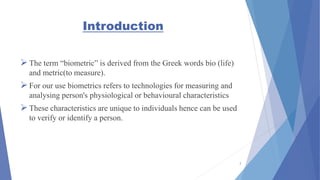Biometric | PPTX