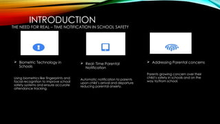 Biometric-based school safety.pptx presentation. | PPT