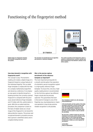 Biometric solutions-from-kaba | PDF