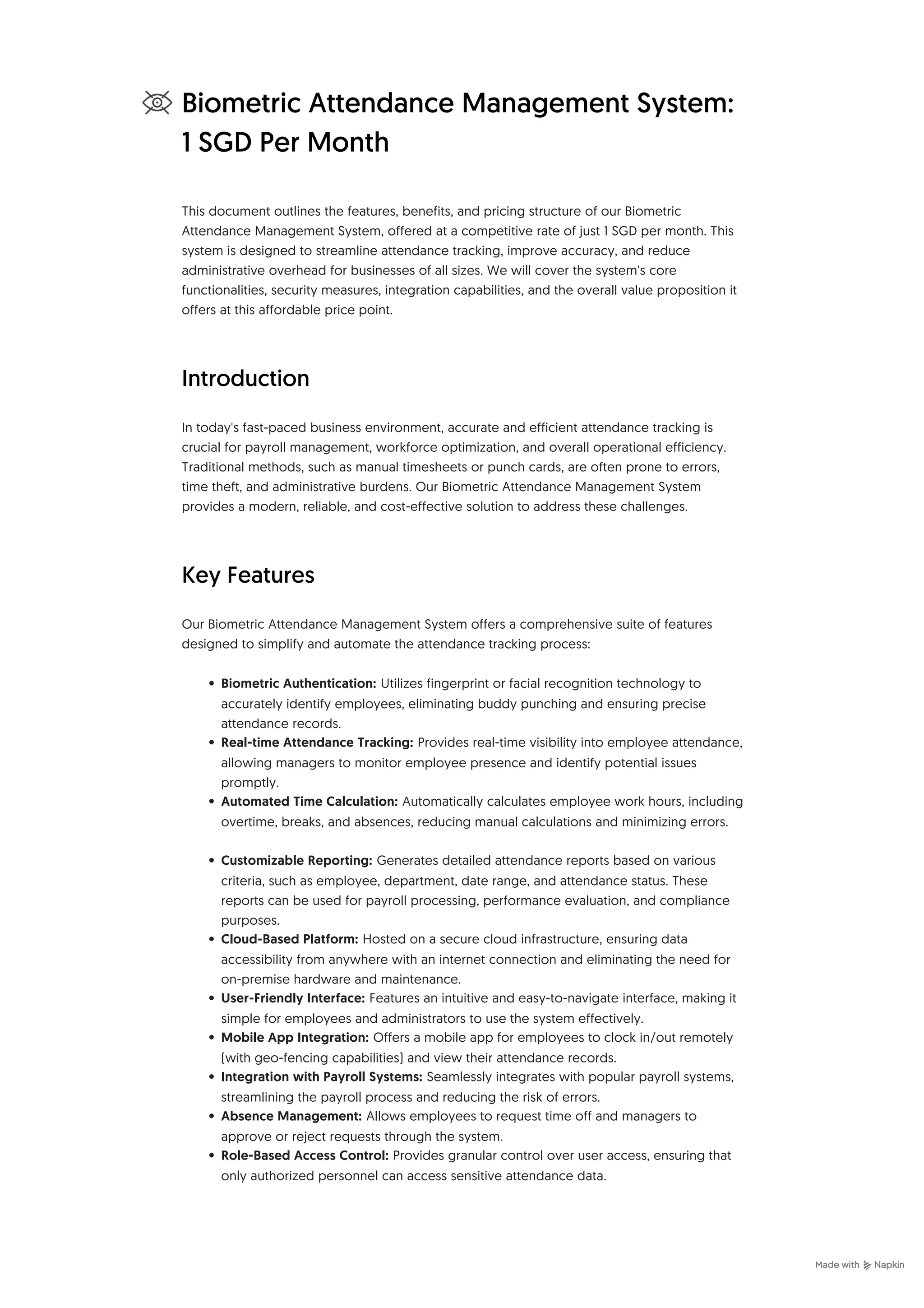 Biometric Attendance Management System_ 1 SGD Per Month.pdf
