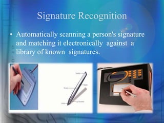 Biometric authentication | PPT