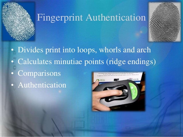 Biometric authentication