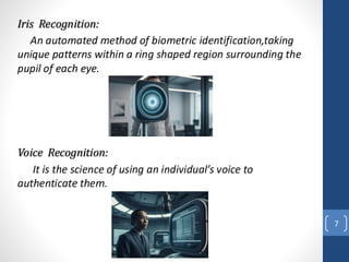 biometric authentication in embedded system | PPT