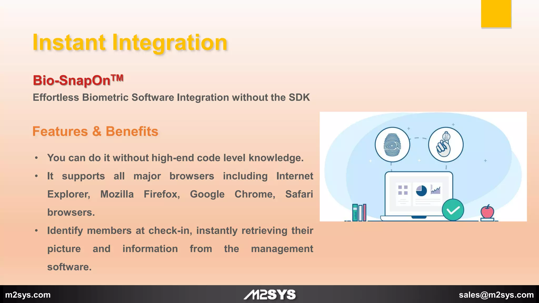 Biometric Authentication In Web Application Ppt